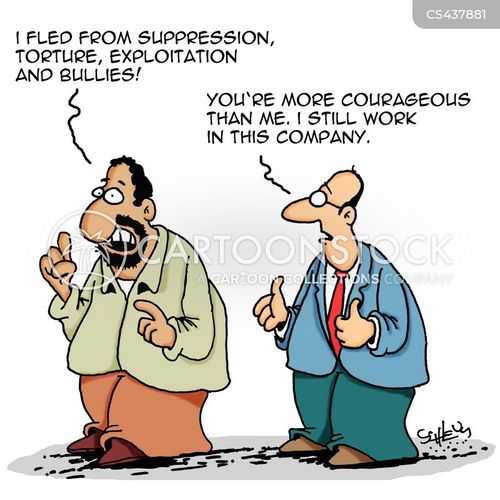 Suppression Cartoons and Comics - funny pictures from CartoonStock