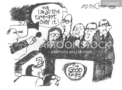 Media Conference Cartoons and Comics - funny pictures from CartoonStock