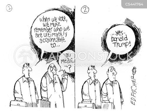 Accountable Cartoons and Comics - funny pictures from CartoonStock