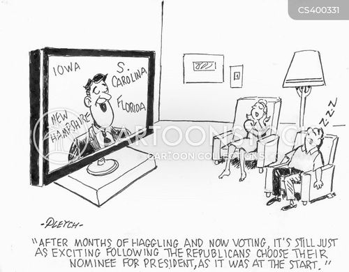 Iowa Caucus Cartoons and Comics - funny pictures from CartoonStock