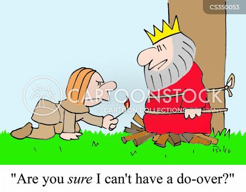 Do-over Cartoons and Comics - funny pictures from CartoonStock