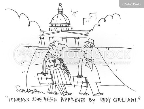 Rudy Giuliani Cartoons and Comics - funny pictures from CartoonStock