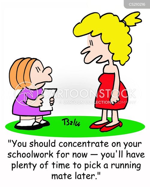 The Running Mate Cartoons and Comics - funny pictures from CartoonStock