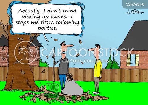 Fall Leaves Cartoons and Comics - funny pictures from CartoonStock