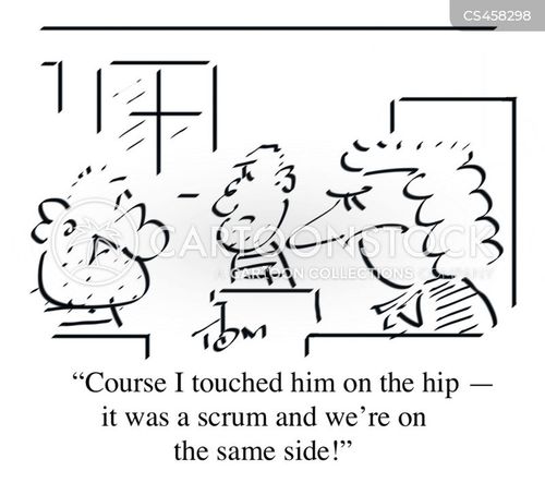 Scrum Cartoons and Comics - funny pictures from CartoonStock