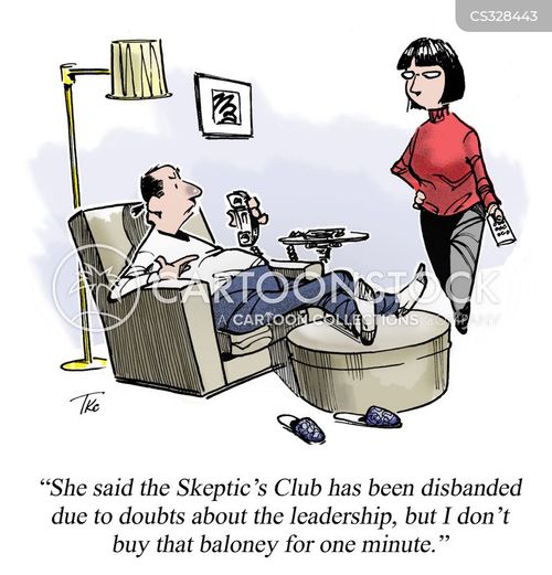 Skeptical Observers Cartoons and Comics - funny pictures from CartoonStock