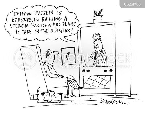 Steroid Factory Cartoons and Comics - funny pictures from CartoonStock