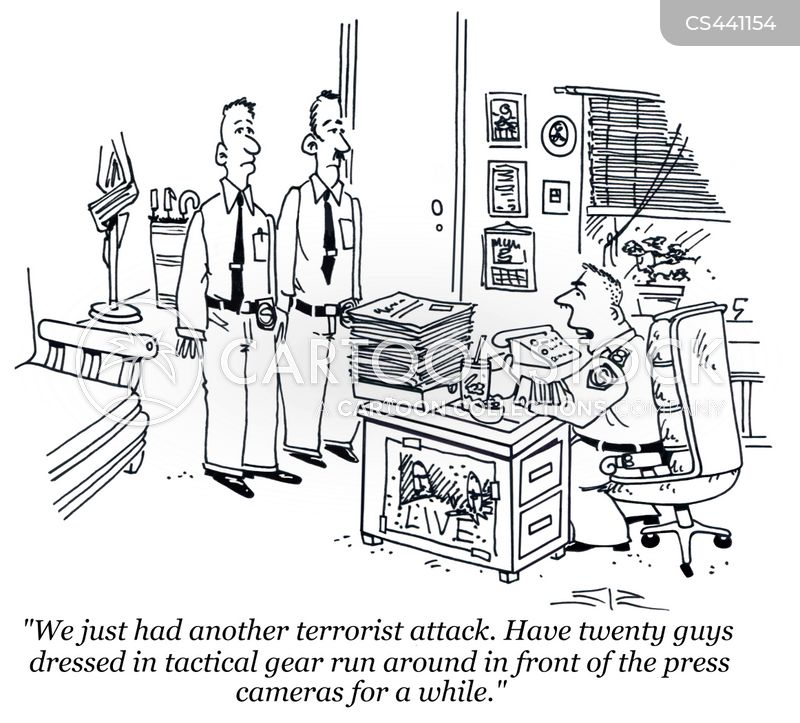 Swat Team Cartoons and Comics - funny pictures from CartoonStock