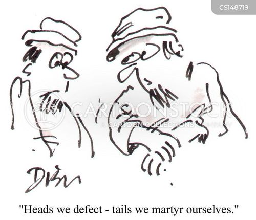 Taking Sides Cartoons and Comics - funny pictures from CartoonStock