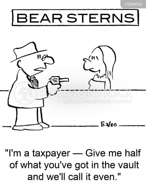 Highway Robberies Cartoons and Comics - funny pictures from CartoonStock