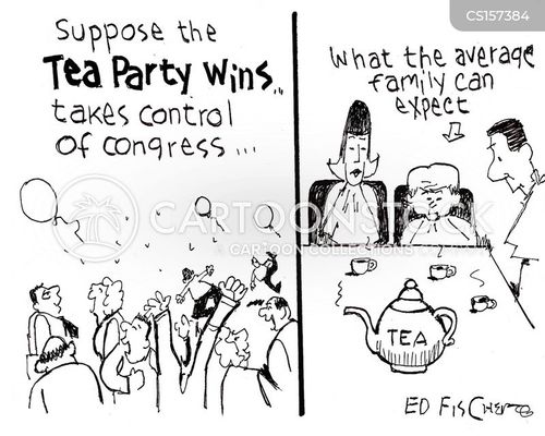 Tea Party Cartoons and Comics - funny pictures from CartoonStock
