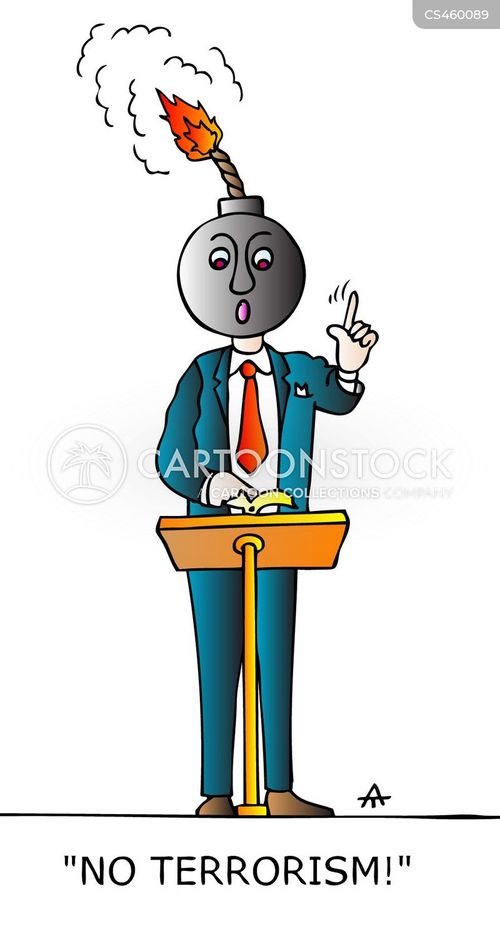 Terror-free Cartoons and Comics - funny pictures from CartoonStock