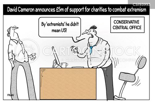 Extremism Cartoons and Comics - funny pictures from CartoonStock