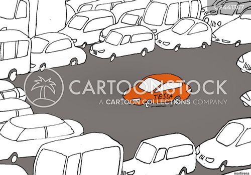 Tesla Motors Cartoons and Comics - funny pictures from CartoonStock