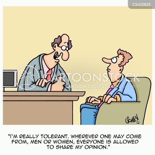 Tolerant Cartoons and Comics - funny pictures from CartoonStock