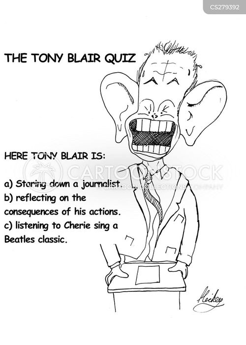 Cherie Blair Cartoons and Comics - funny pictures from CartoonStock