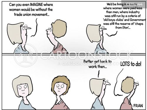 Gender Equality Cartoons and Comics - funny pictures from CartoonStock