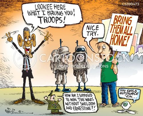 Us Troops Cartoons and Comics - funny pictures from CartoonStock