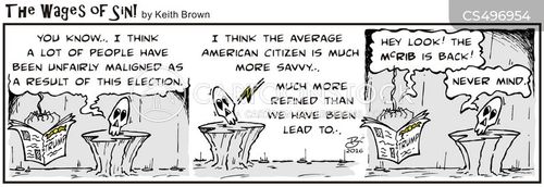 Wages Of Sin Cartoons and Comics - funny pictures from CartoonStock