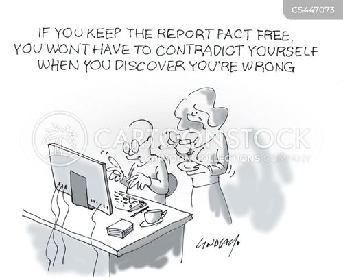 Report Cartoons and Comics - funny pictures from CartoonStock