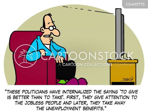 Unemployment Cartoons and Comics - funny pictures from CartoonStock