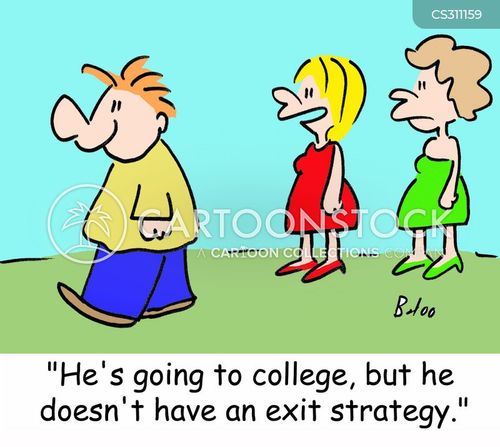 Dropping Out Cartoons and Comics - funny pictures from CartoonStock