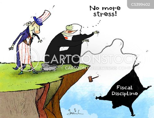 Fiscal Discipline Cartoons and Comics - funny pictures from CartoonStock