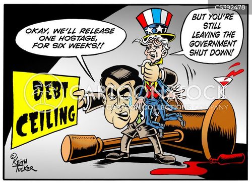 Government Shut Down Cartoons and Comics - funny pictures from CartoonStock