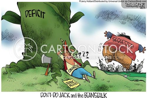 Sequester Cuts Cartoons and Comics - funny pictures from CartoonStock