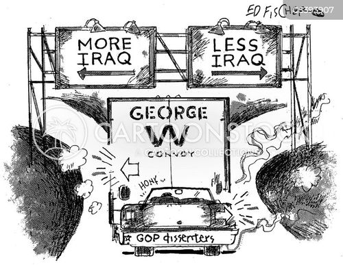 Wagon Convoy Cartoons and Comics - funny pictures from CartoonStock