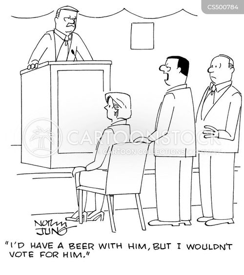 Campaign Speeches Cartoons and Comics - funny pictures from CartoonStock