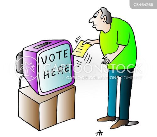 Election Judge Cartoons and Comics - funny pictures from CartoonStock
