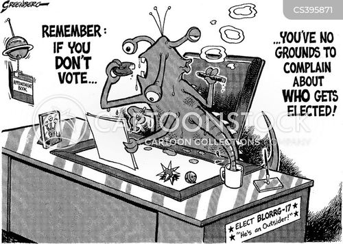 Electing Cartoons and Comics - funny pictures from CartoonStock