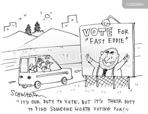 Voting Against Candidate Cartoons and Comics - funny pictures from ...