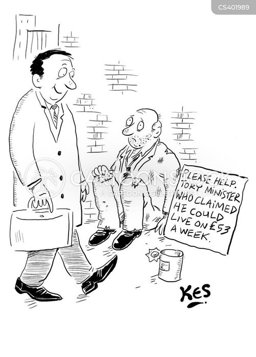 Welfare Cuts Cartoons and Comics - funny pictures from CartoonStock