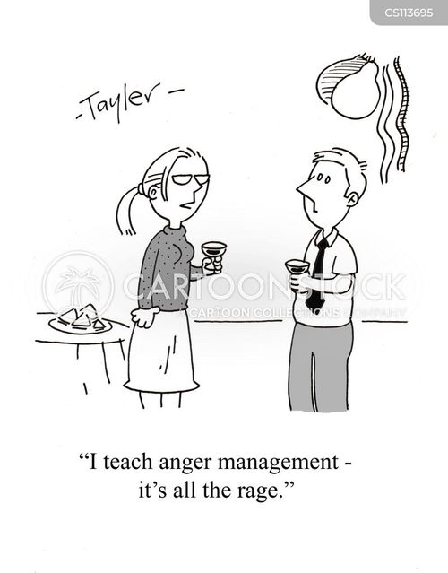 Anger Control Cartoons and Comics - funny pictures from CartoonStock