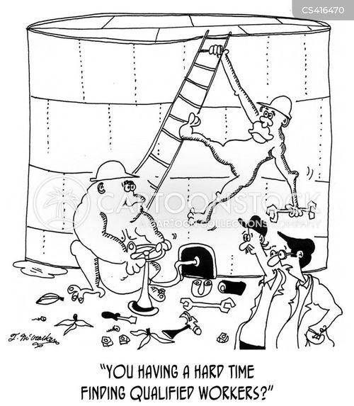 Skilled Workforce Cartoons and Comics - funny pictures from CartoonStock