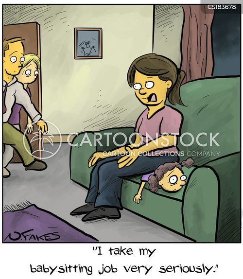 Babysit Cartoons and Comics - funny pictures from CartoonStock