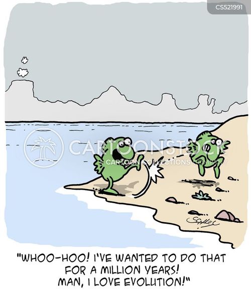 Evolutionary Biology Cartoons and Comics - funny pictures from CartoonStock