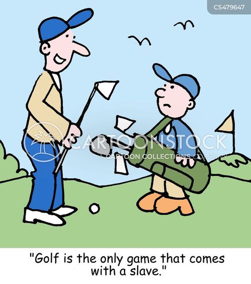 Golf Accessory Cartoons and Comics - funny pictures from CartoonStock