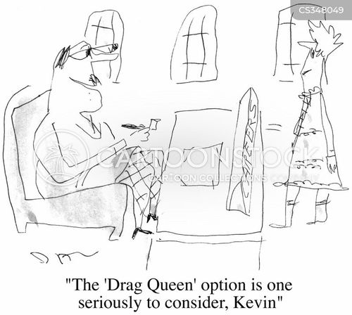 Drag Queen Cartoons and Comics - funny pictures from CartoonStock