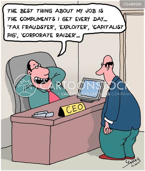 Corporate Raider Cartoons and Comics - funny pictures from CartoonStock