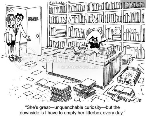 Curiousity Cartoons and Comics - funny pictures from CartoonStock