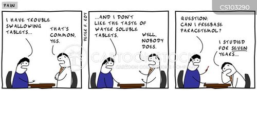 Paracetamol Cartoons and Comics - funny pictures from CartoonStock