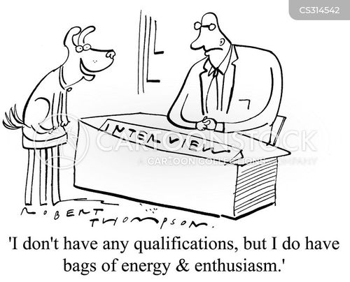 Interview Desk Cartoons and Comics - funny pictures from CartoonStock
