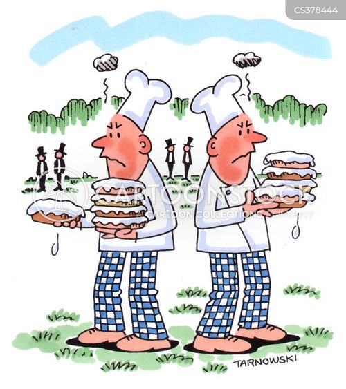 Food Fight Cartoons and Comics - funny pictures from CartoonStock