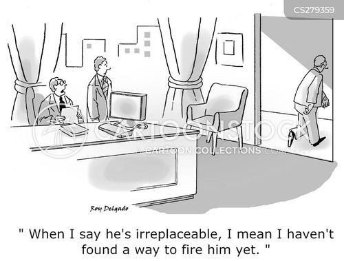 Irreplaceable Cartoons and Comics - funny pictures from CartoonStock