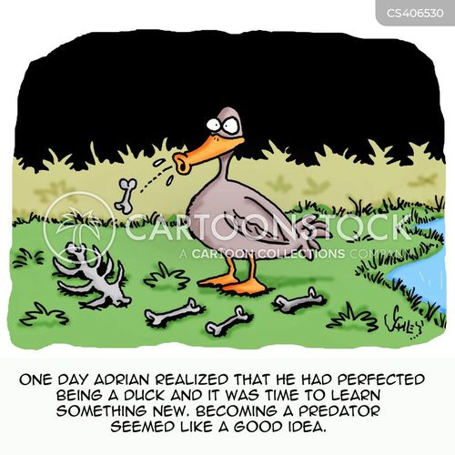 First Predator Cartoons and Comics - funny pictures from CartoonStock