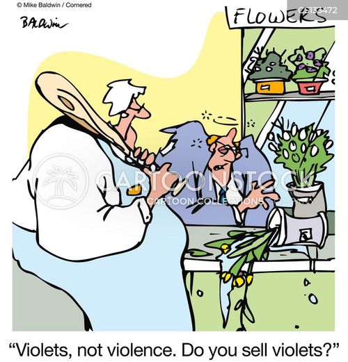 Violet Cartoons and Comics - funny pictures from CartoonStock