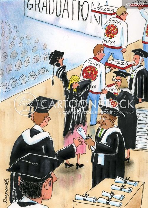 Degree Certificate Cartoons and Comics - funny pictures from CartoonStock